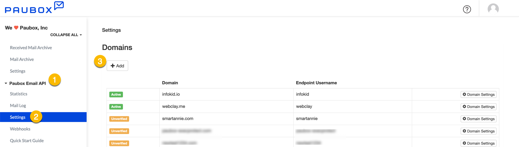 Managing Paubox Email APIs at scale for you and your clients