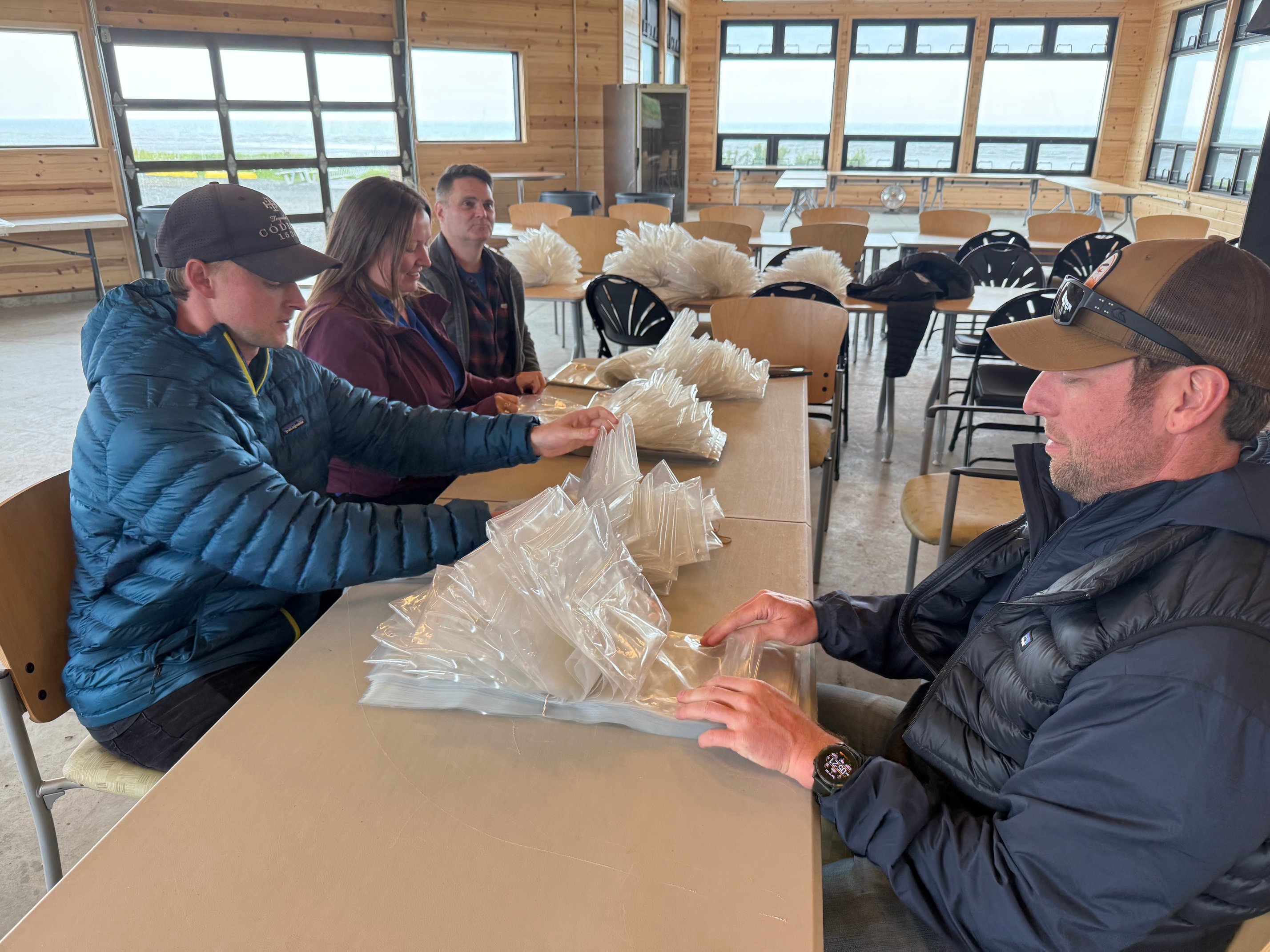 Folding Fish Bags for the Kenaitze Indian Tribe: Paubox Community Service