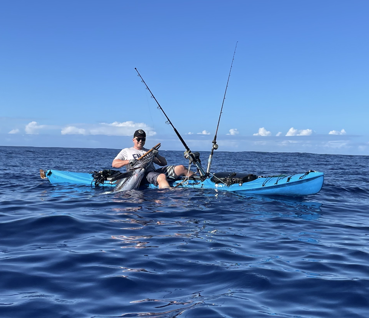 Cover story: 120-lb marlin from a kayak