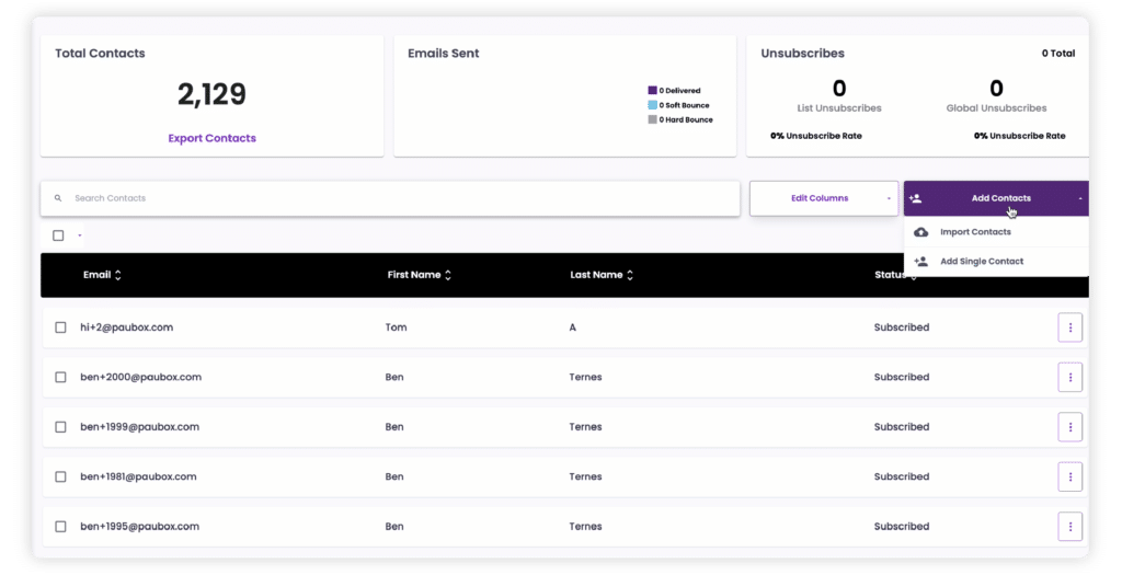 Getting started with Paubox Marketing