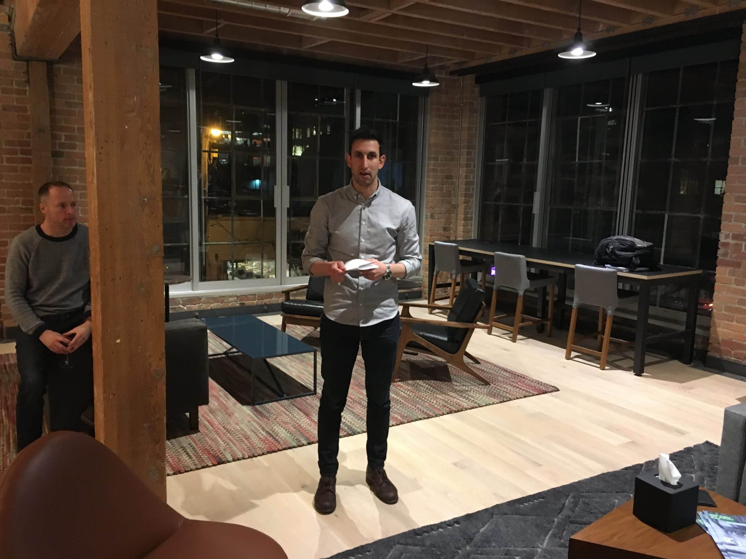 Founders Pledge dinner - Human rights data analysis group