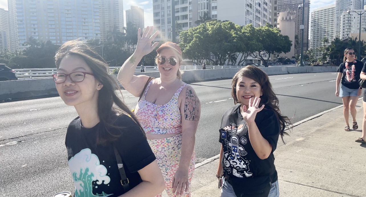 We cleaned up Magic Island today (pics)