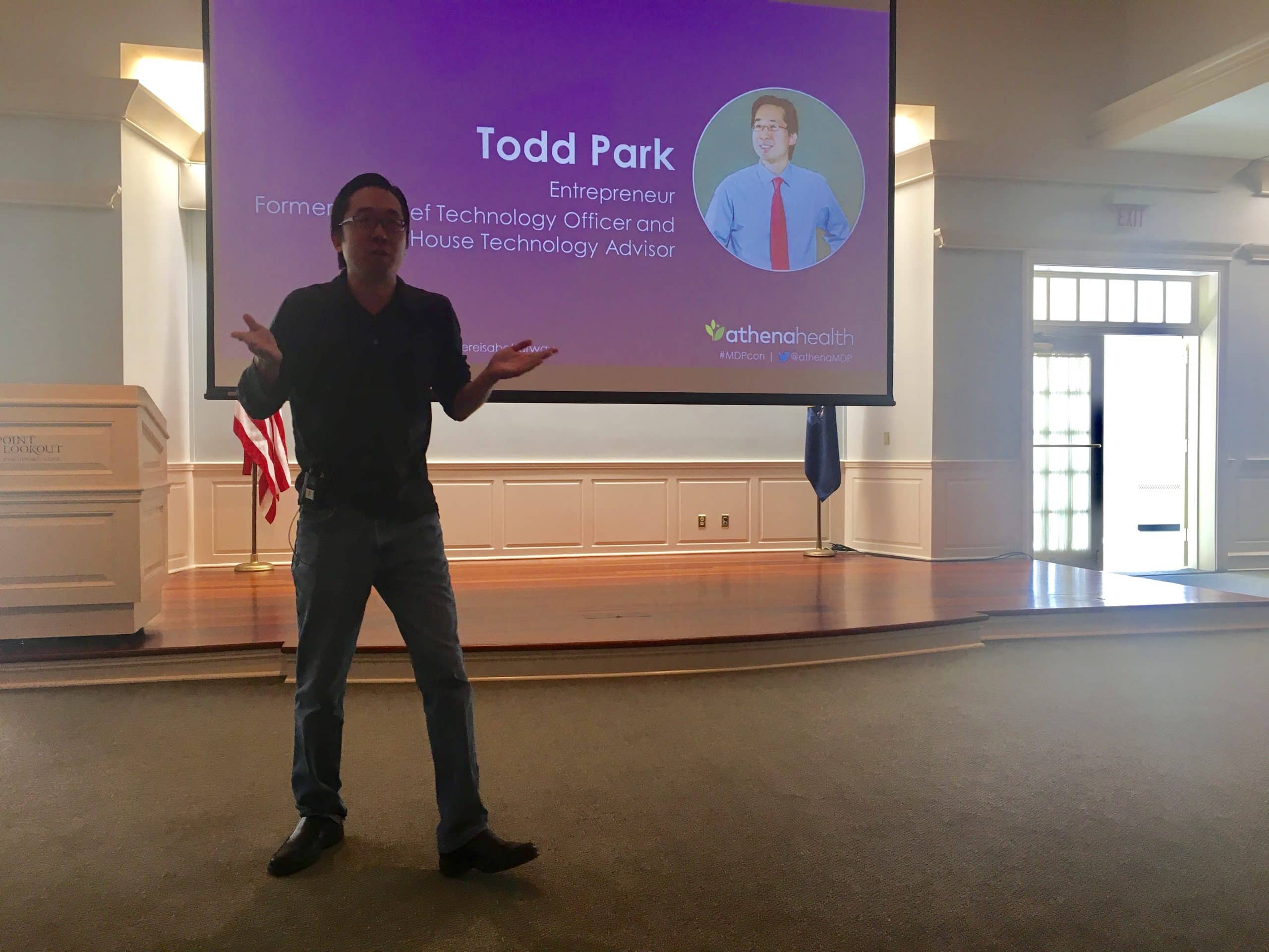 Todd Park: Life is short, work on things that matter - athenahealth MDP