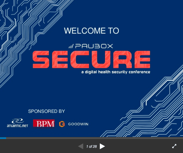 Anatomy of a ransomware attack - Paubox SECURE Conference