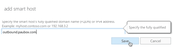 Using the Exchange Admin Center to split encrypted senders