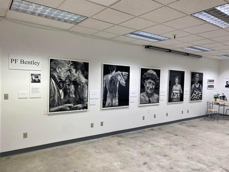 Portraits in monochrome – Downtown Art Center