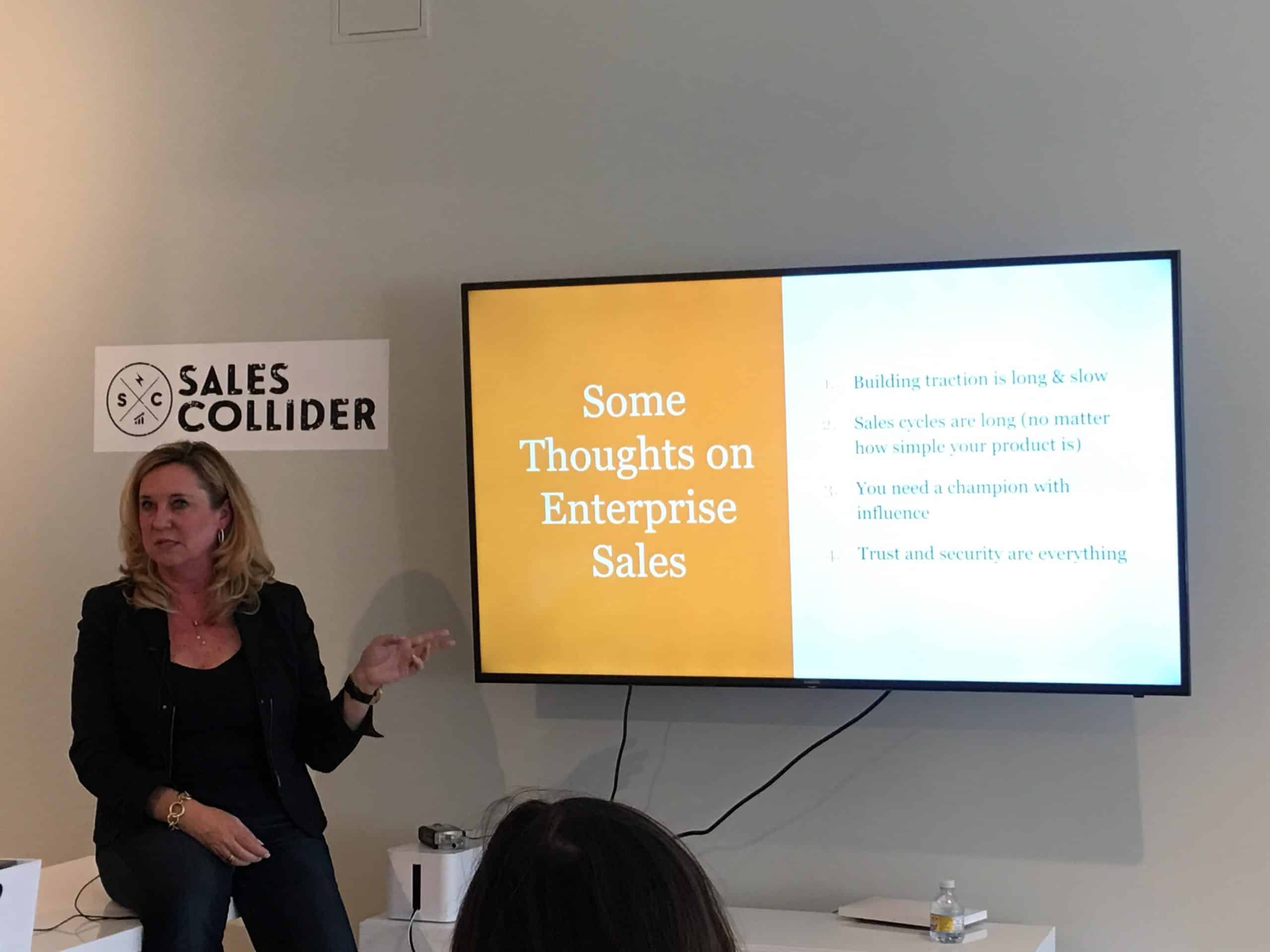 Whitney Bouck (HelloSign): Sales Collider meetup