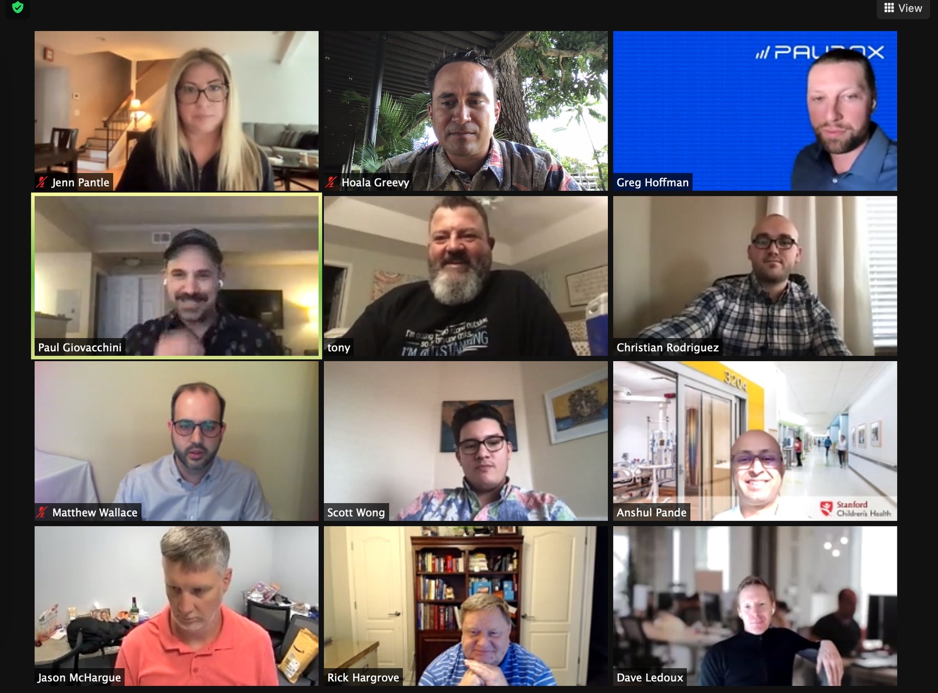 Our third Zoom social mixer